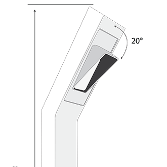 Archer 19″ Brass Drop-In Path Light | Dauer Manufacturing